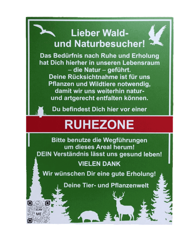 Acheter le panneau "zones de repos" LivingActive | LivingActive.fr