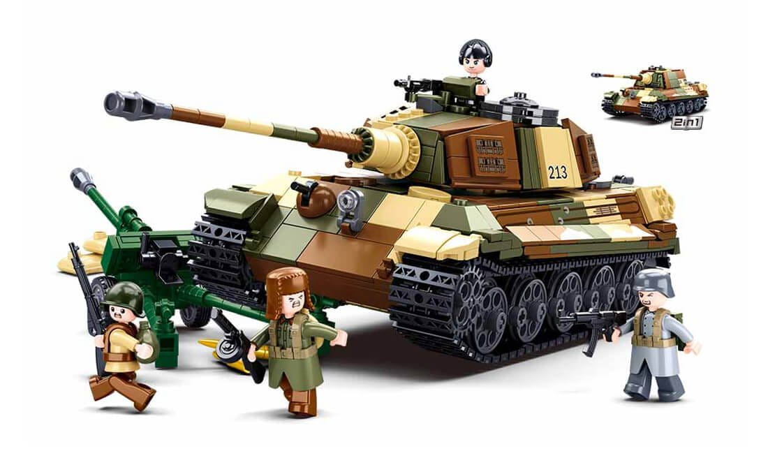 Sluban WWII - Schwerer Deutscher Panzer kaufen | LivingActive