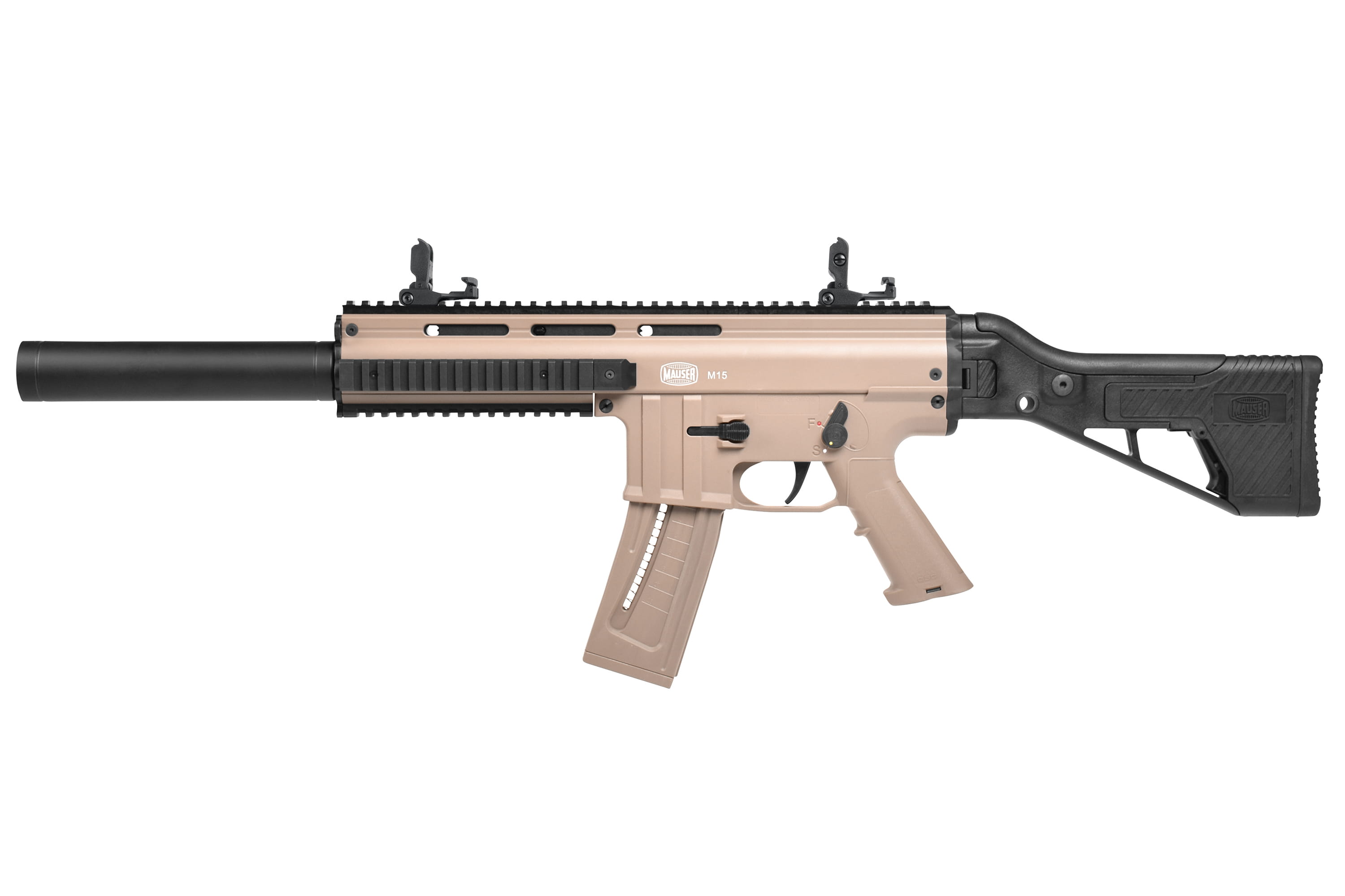 Mauser M15 US Tan SD .22lr HV Selbstladebüchse