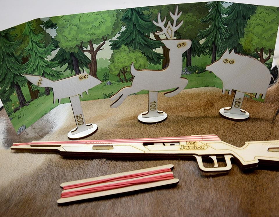 Strasser RS Junior 3-Schuss Gummiring Holzgewehr kaufen | LivingActive