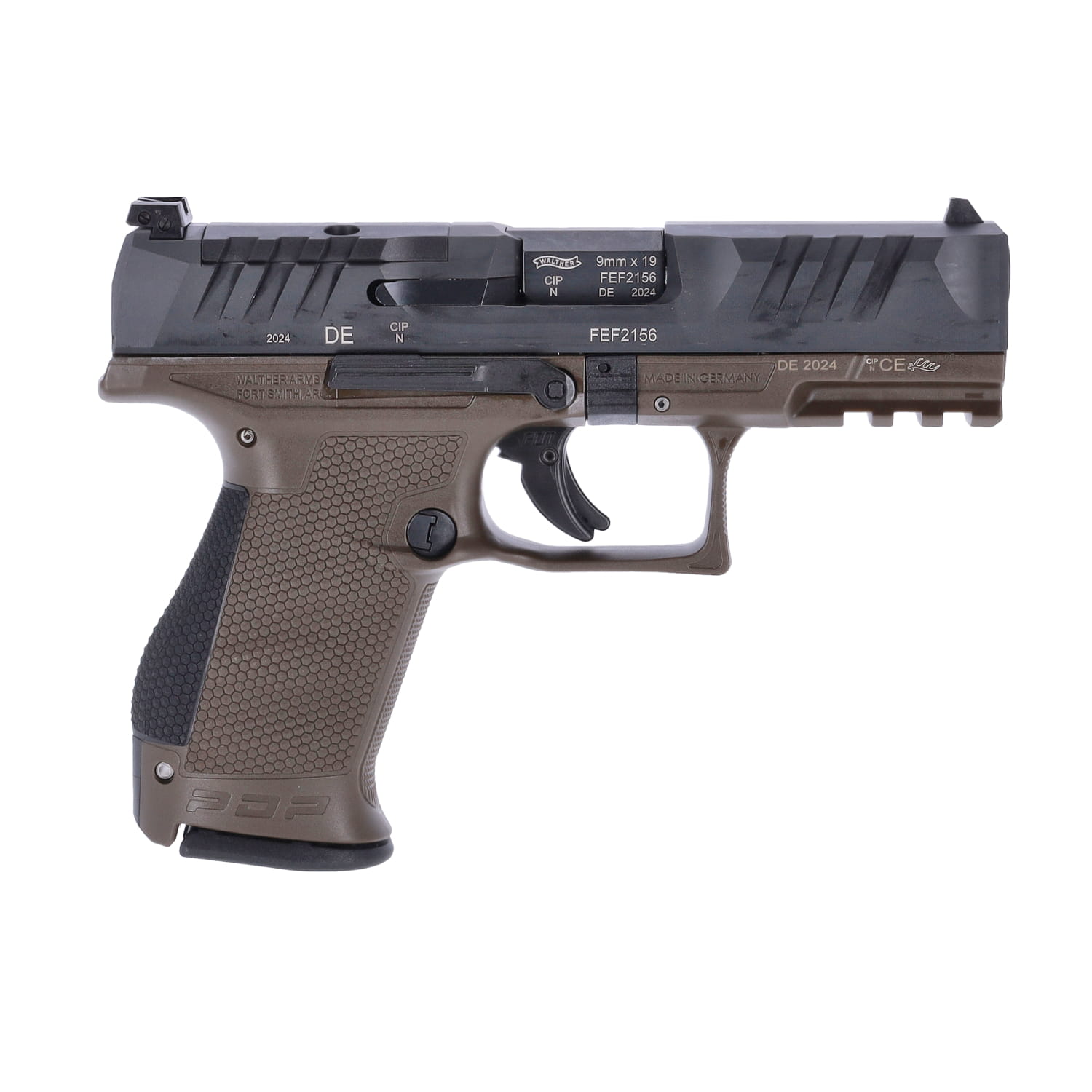 Walther PDP Full Size 4,5 Zoll OR Farbe ODG Kal. 9mm Luger
