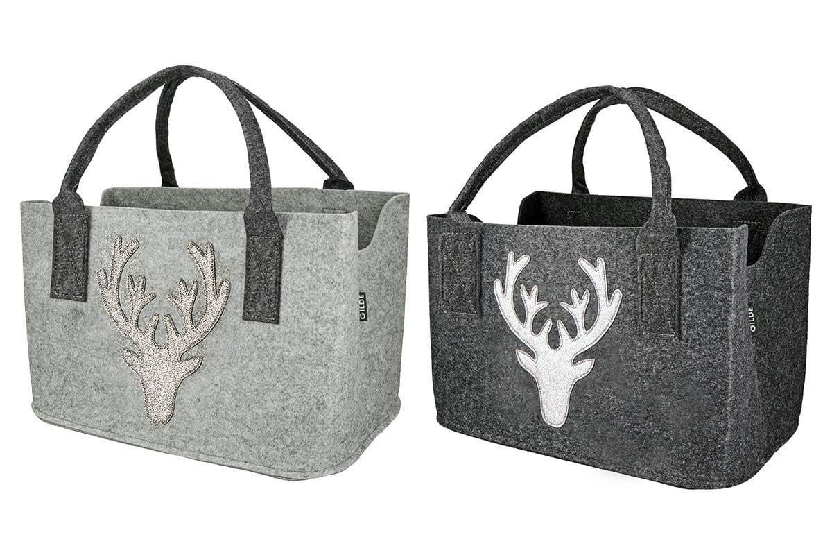 Gilde Filz Tasche Hirsch Glitter kaufen | LivingActive