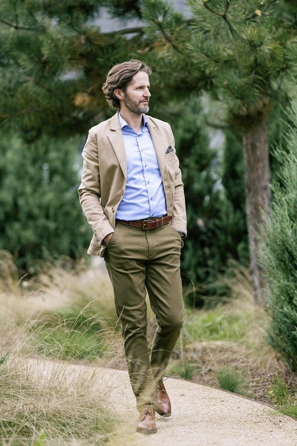 Blaser Denim Stretch Chino Tom Hose Herren kaufen | LivingActive