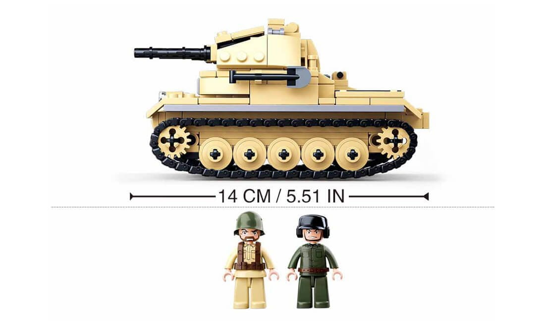 Sluban WWII - deutscher leichter Panzer kaufen | LivingActive