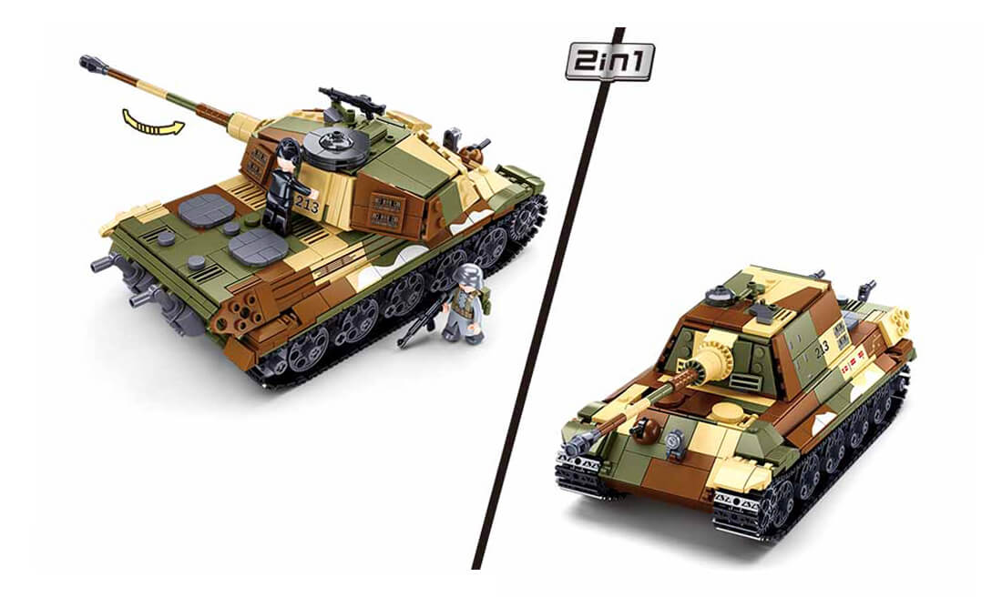 Sluban WWII - Schwerer Deutscher Panzer kaufen | LivingActive