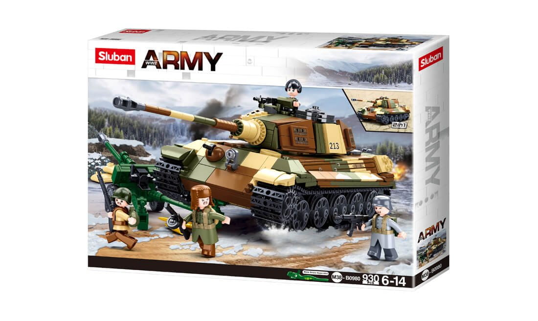 Sluban WWII - Schwerer Deutscher Panzer kaufen | LivingActive