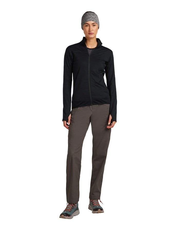 Icebreaker Merino 300 RealFleece Descender Zip Langarmjacke Damen ...