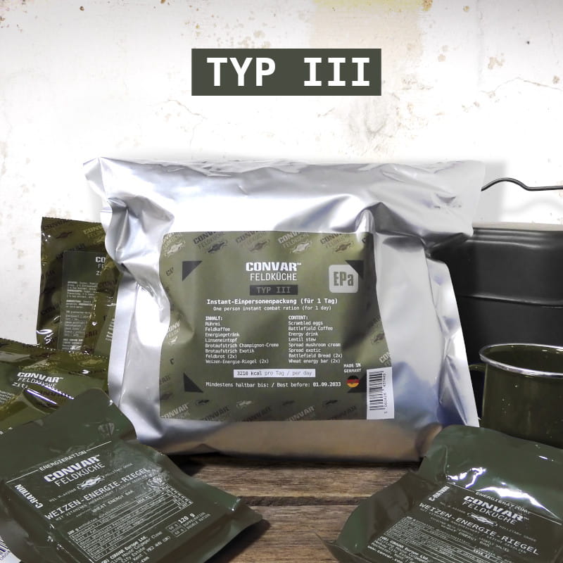 Acheter la cuisine de campagne CONVAR EPa type 3