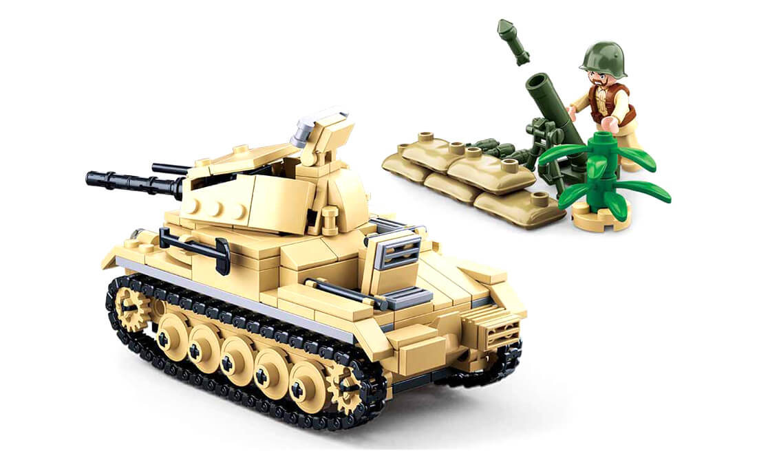 Sluban WWII - deutscher leichter Panzer kaufen | LivingActive