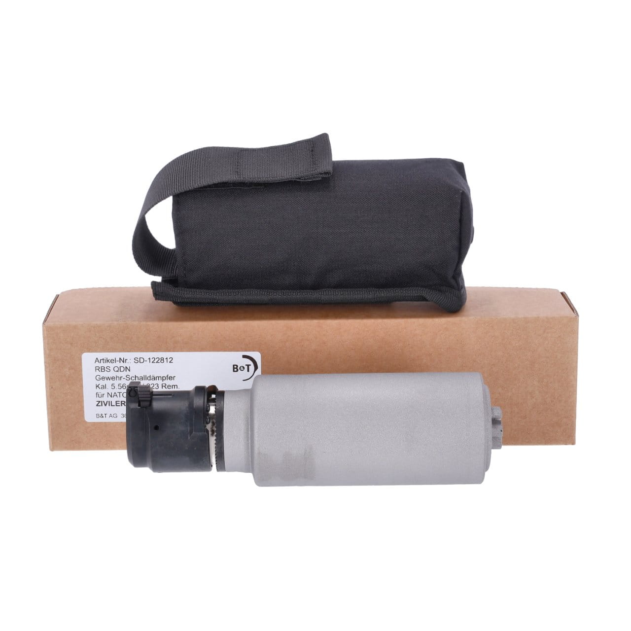 B&T RBS QDN Büchsen Schalldämpfer Kal. .22